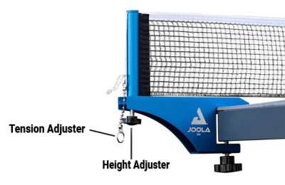 Official ITTF Table Tennis Net Height, Width and Tension